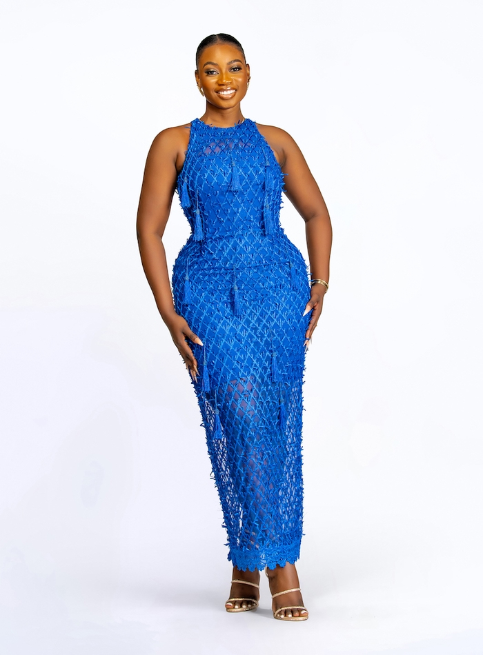 SENAMI IN BLUE - African Dress styles, African Fashion, Modern African ...