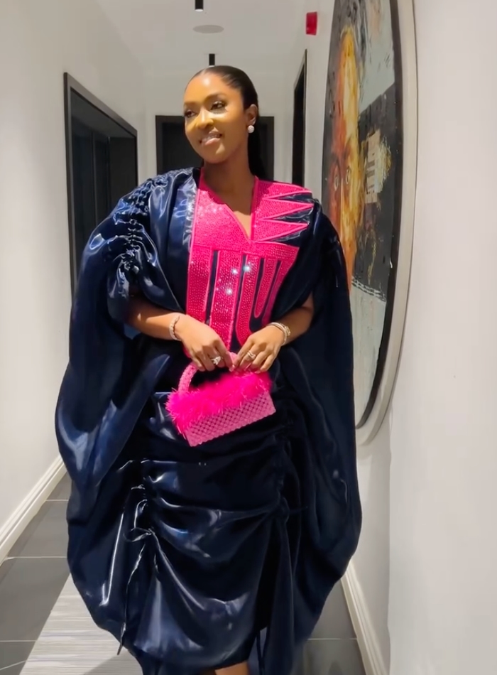 Stoned Afua Luxe Liquid Mikado Boubou