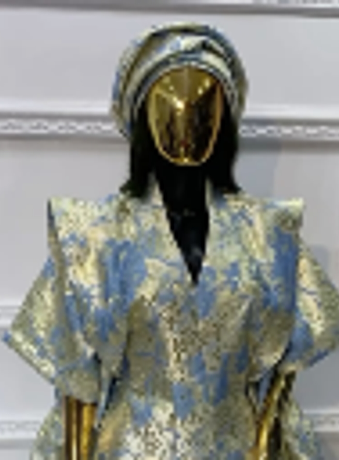 Classy Liquid Mikado X Damask Two Piece Set