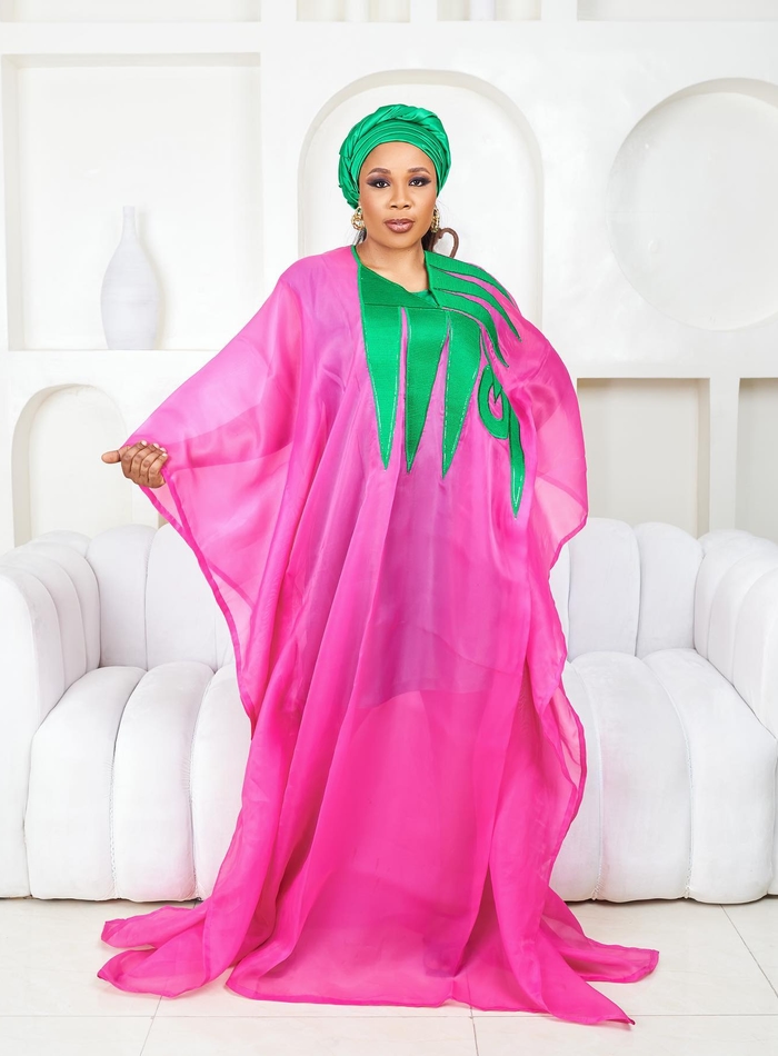 All Shades Luxe Sheer Agbada/Kaftan - African Kaftan Dress, Bubu Dress ...