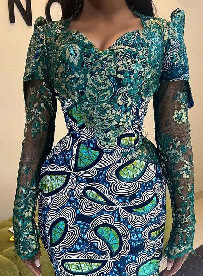 Angel Graduation Elegance Gown / African print gown / Nigerian women’s ...